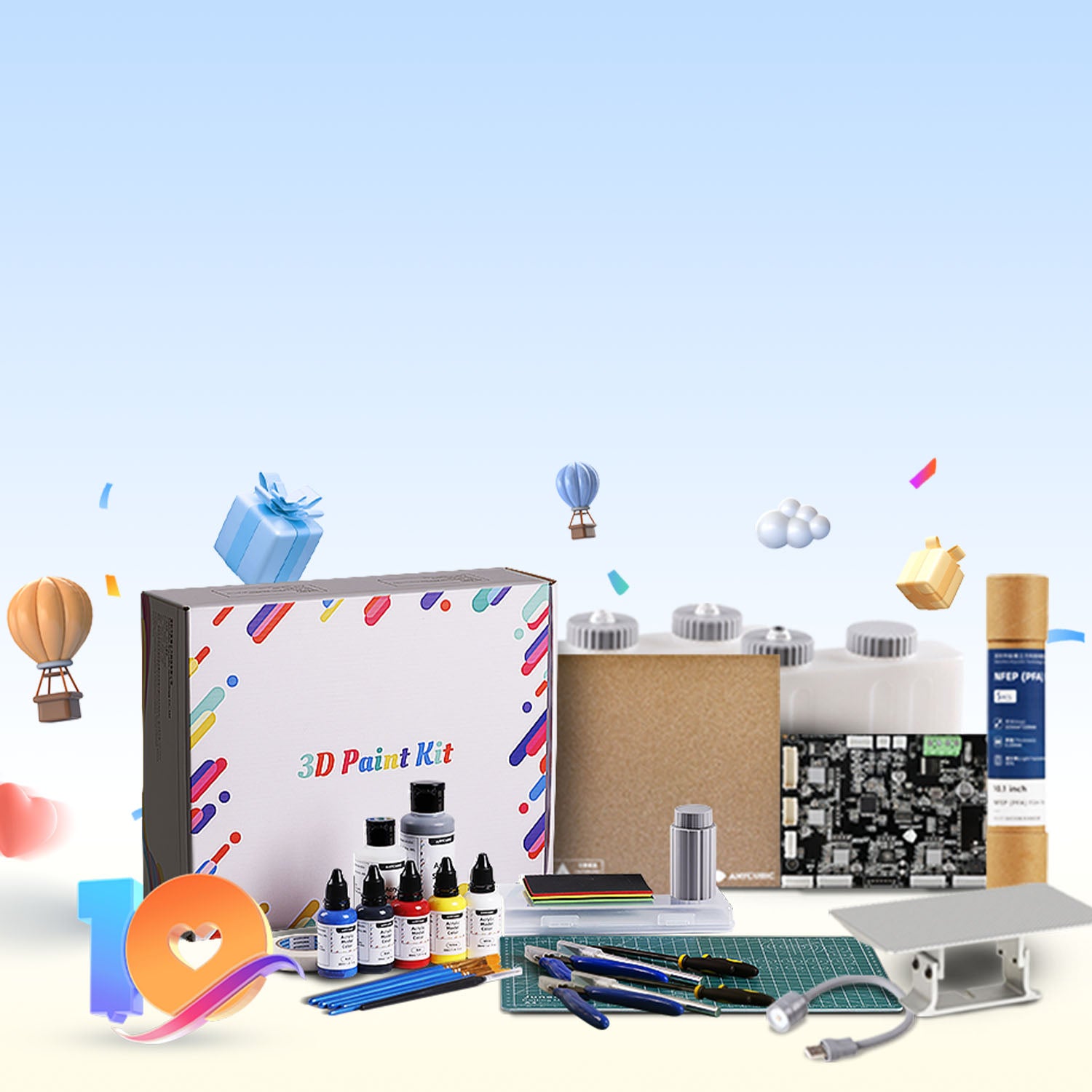 Anycubic 3D-Drucker Filament-Vergleich – PLA, PLA+, PETG, ASA & mehr (1,75 mm Spezifikationen)