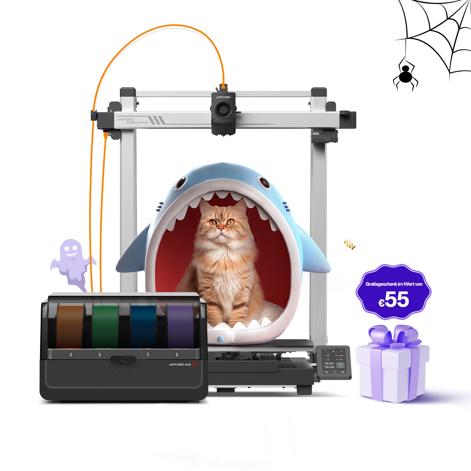 Kobra 3 Max Combo: Der größte Mehrfarben-3D-Drucker für Endverbraucher ...