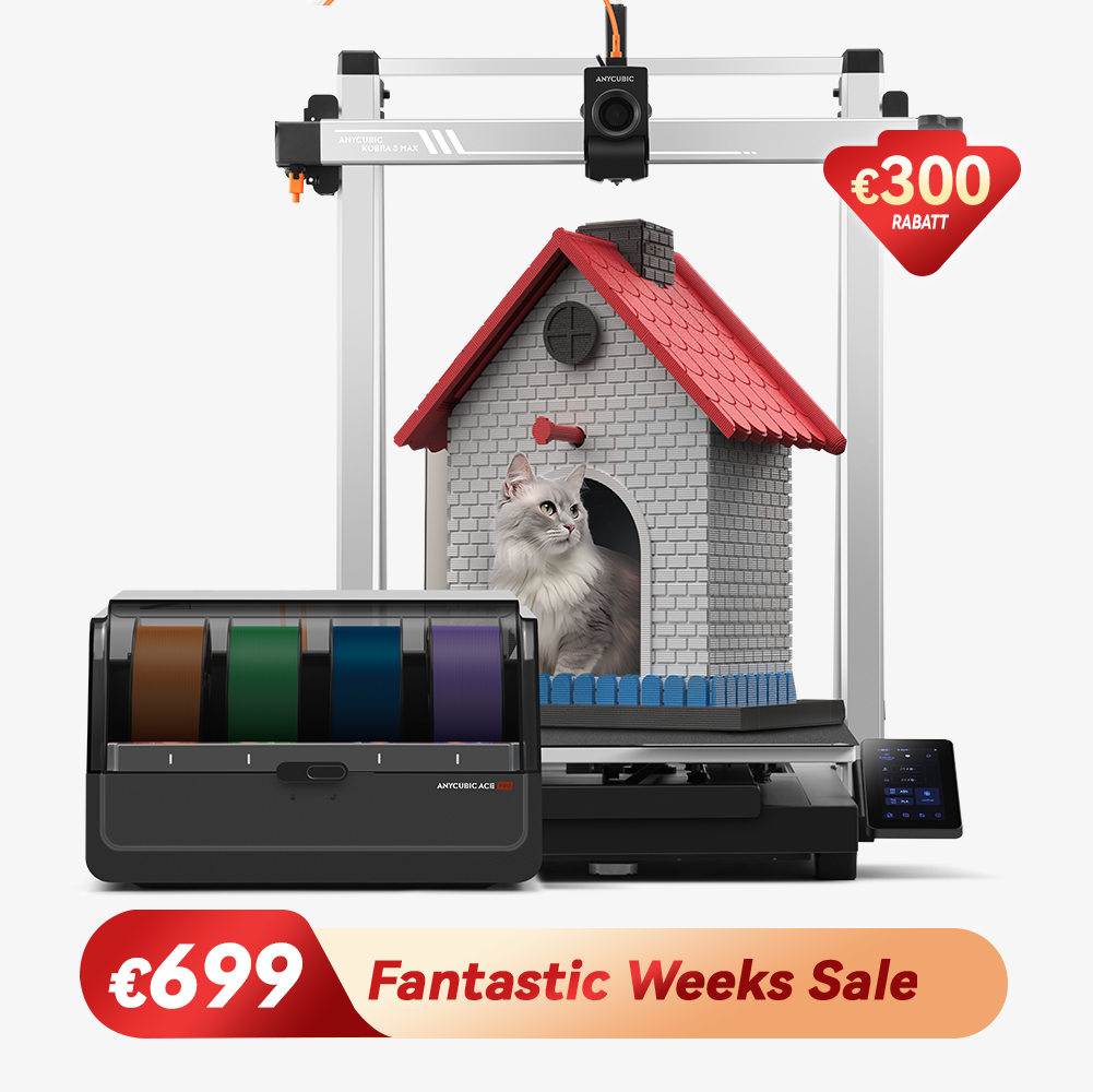 Kobra 3 Max Combo: Der größte Mehrfarben-3D-Drucker für Endverbraucher ...